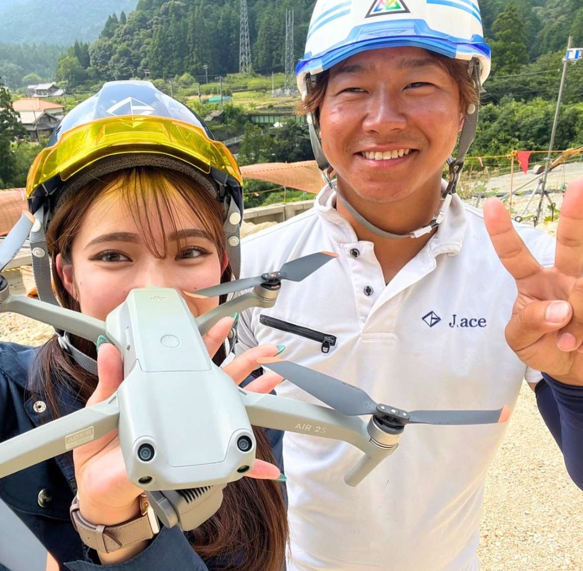 事務員がドローンに初挑戦しました | ブログ | 愛知で測量なら「株式会社J.ace」