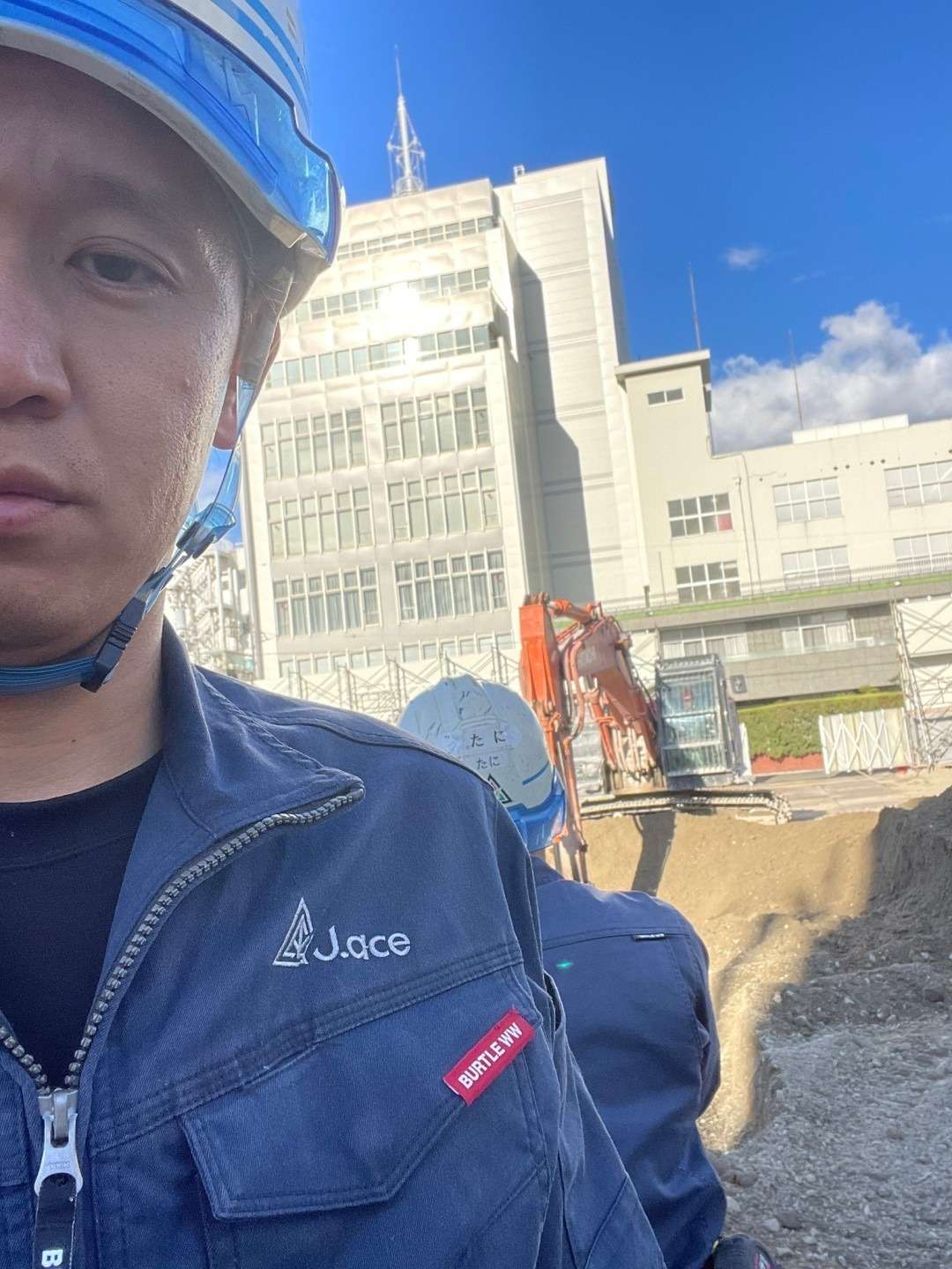 三次元測量 土量計算用点群取得 | ブログ | 愛知で測量なら「株式会社J.ace」
