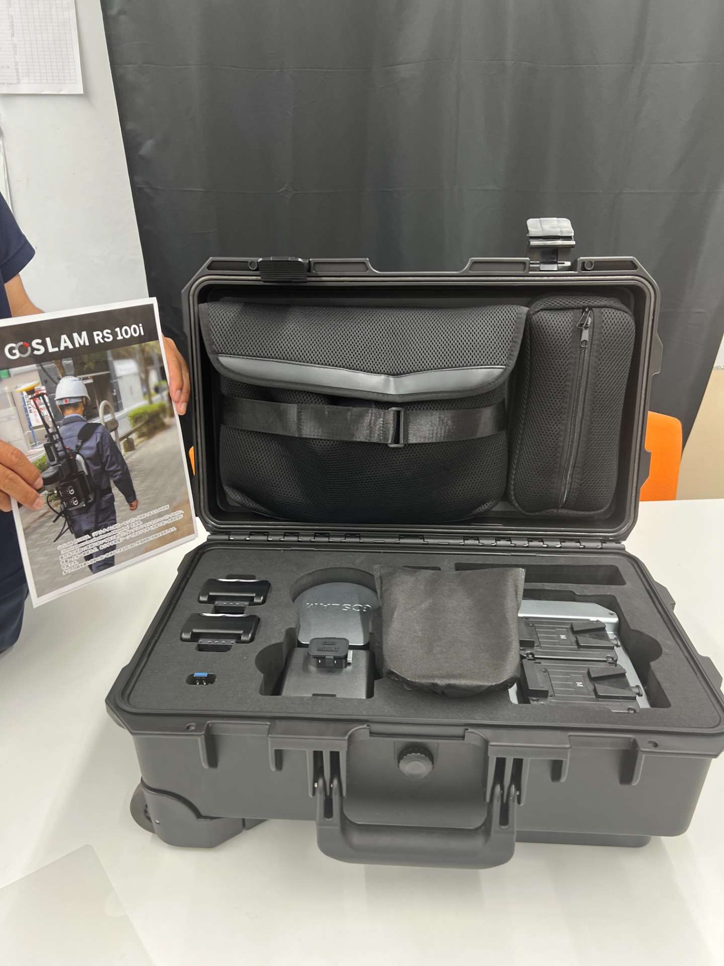GOSLAM RS100i(ハンディスキャナー)導入しました | ブログ | 愛知で測量なら「株式会社J.ace」